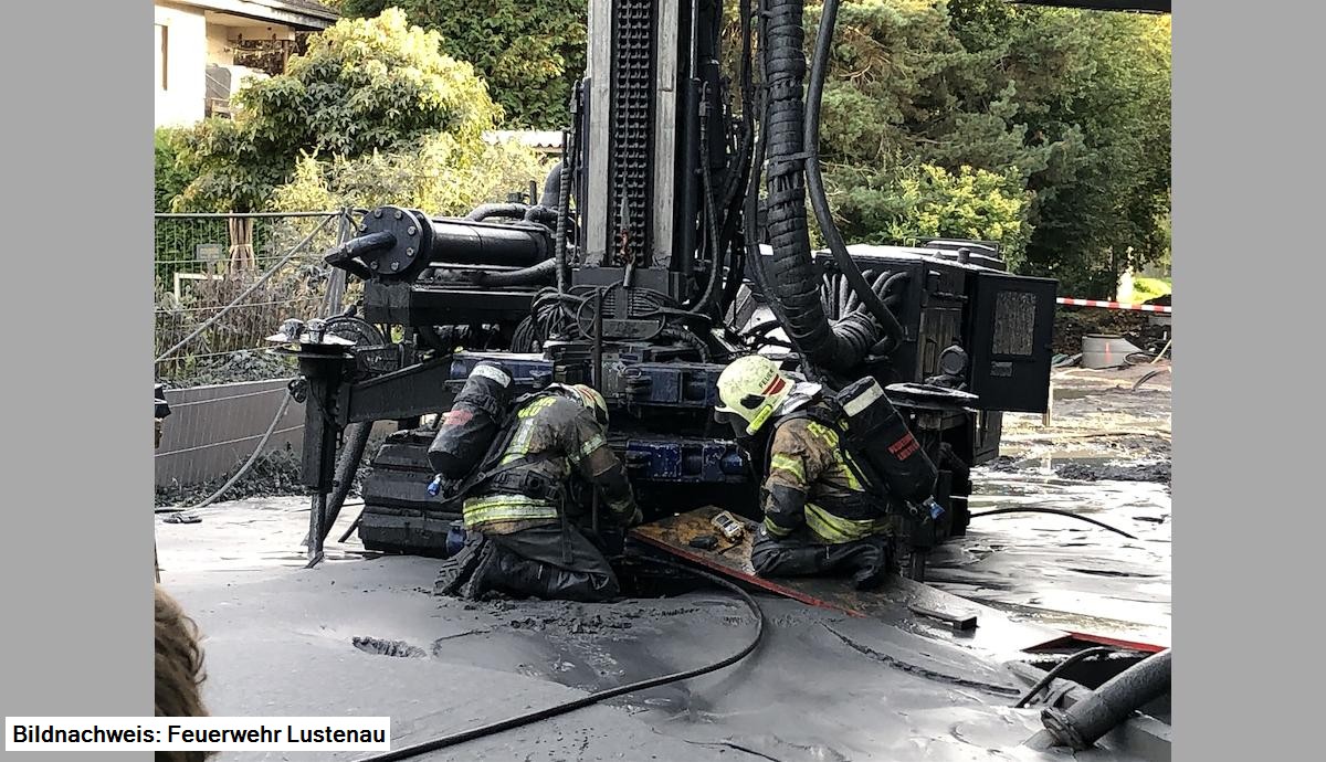 Einsatz | Vorachstrasse - Gasaustritt | Feuerwehr Lustenau