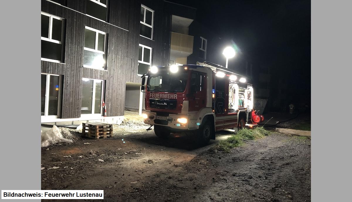Einsatz | Vorachstrasse - Gasaustritt | Feuerwehr Lustenau